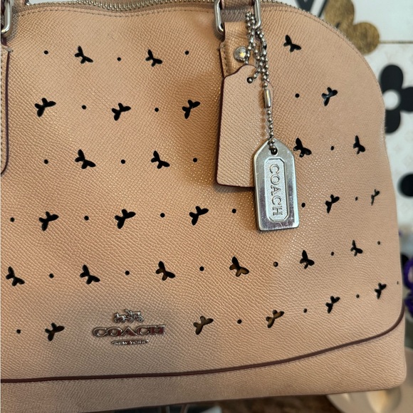 Coach | Bags | Coach Laser Cut Butterfly Adjustable Crossbody With ...